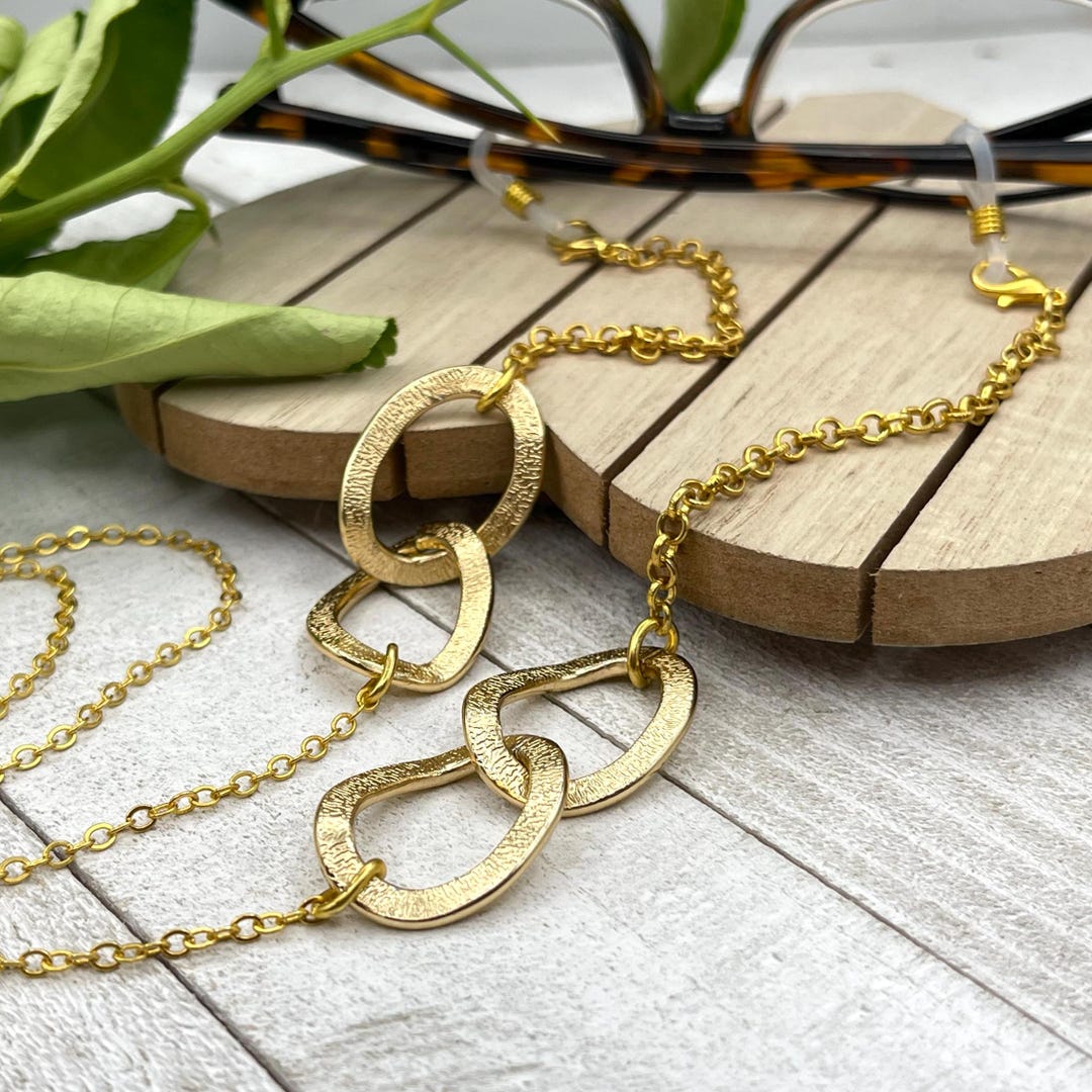 Chunky Sunglass Chain, Statement Eyeglasses Necklace, Laces for ...
