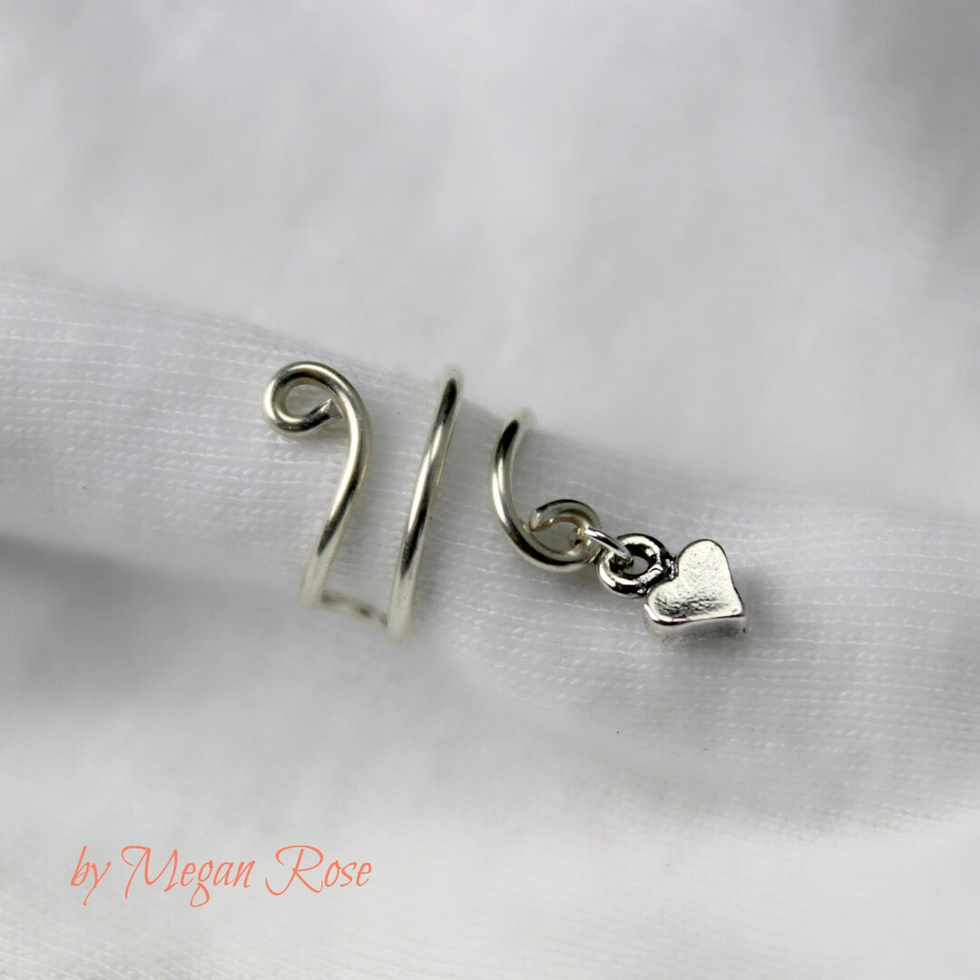 Heart Ear Cuff - Etsy