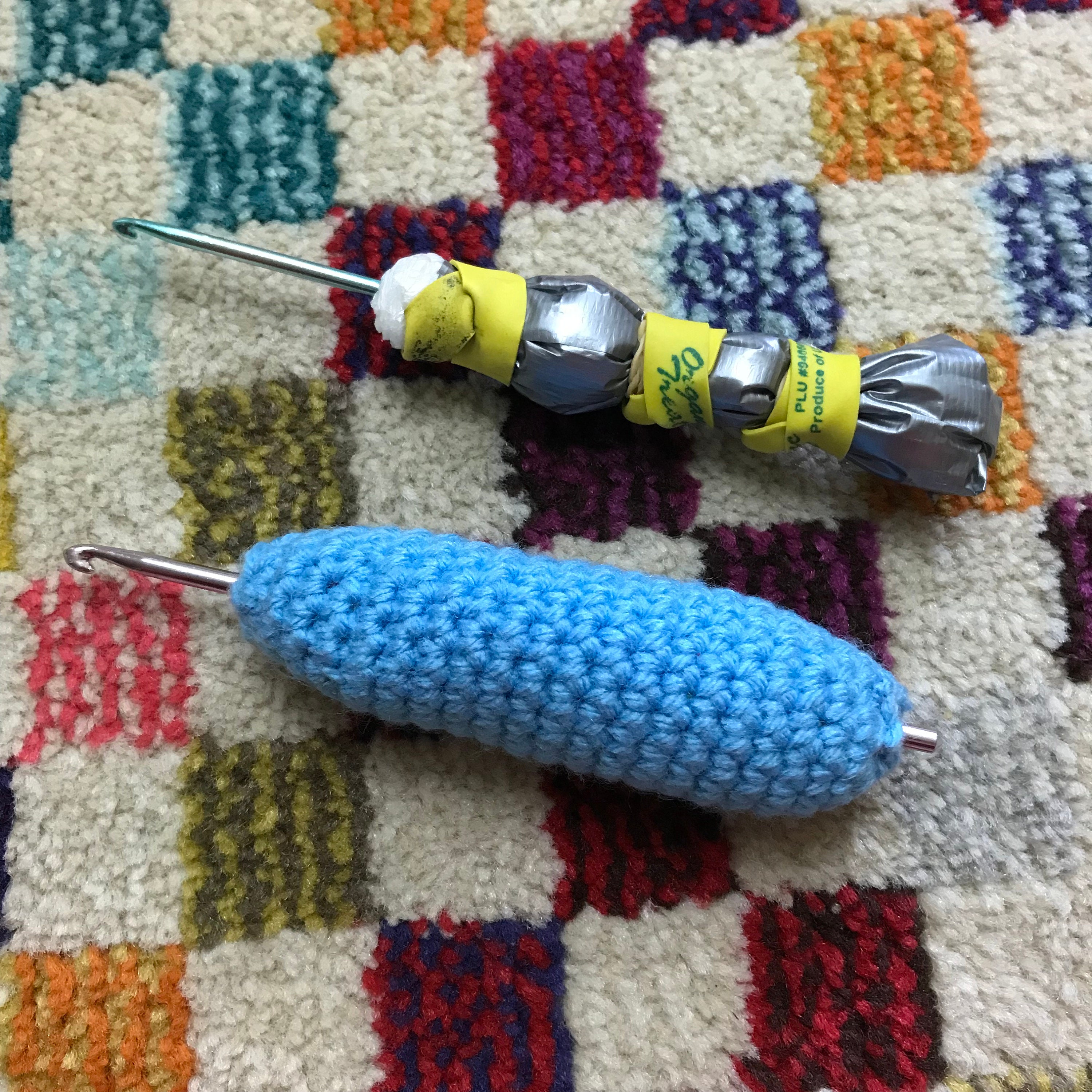 Crochet Ergonomic Hook Grip/handle PATTERN - Etsy
