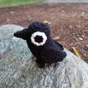 Creeping Crow Crochet PATTERN, Black Birds, Ravens - Etsy