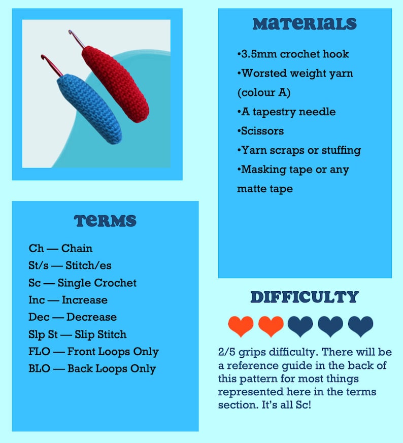 Crochet Ergonomic Hook Grip/handle PATTERN - Etsy