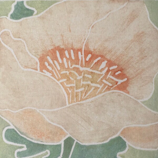 Poppy Print - Etsy