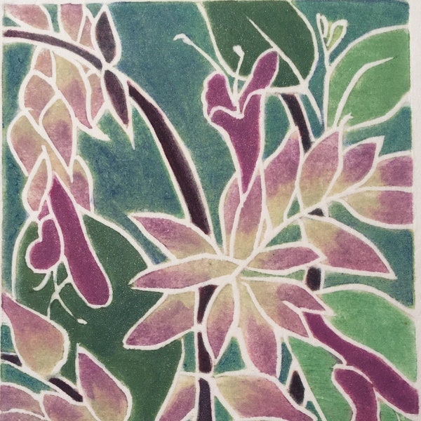 Woodblock Print - Etsy