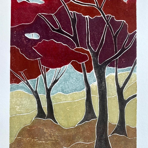 Line Art Autumn - Etsy