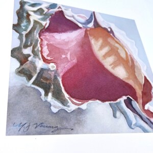 Seashell Watercolor Print,coastal Decor,ocean Watercolor Art,beach ...