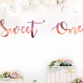 Sweet One Banner,custom Banner,first Birthday Banner,1st Birthday ...