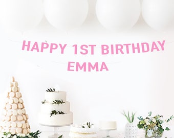 Emma Birthday Banner - Etsy