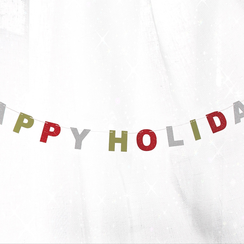 Holiday Banner - Etsy