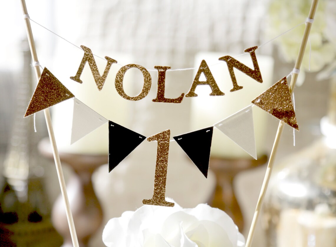 1st Birthday Topper, Cake Toppers,baby Birthday Party Cake Toppers ...