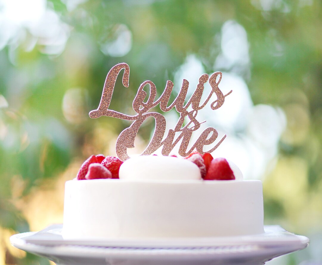Customized Cake Toppers,1st Birthday,baby Birthday Cake Toppers,one ...