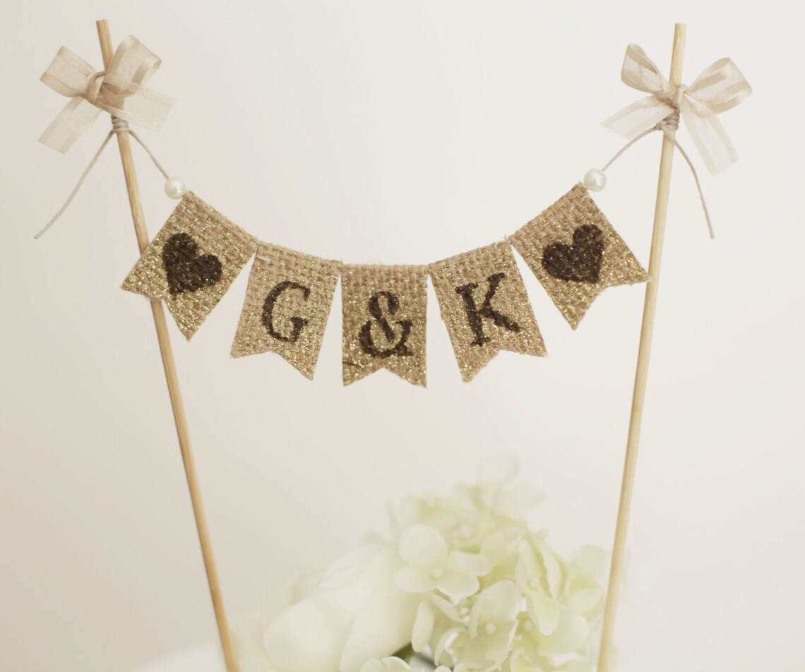 Personalized Cake Topperscustomized Rustic Cake Toppers - Etsy