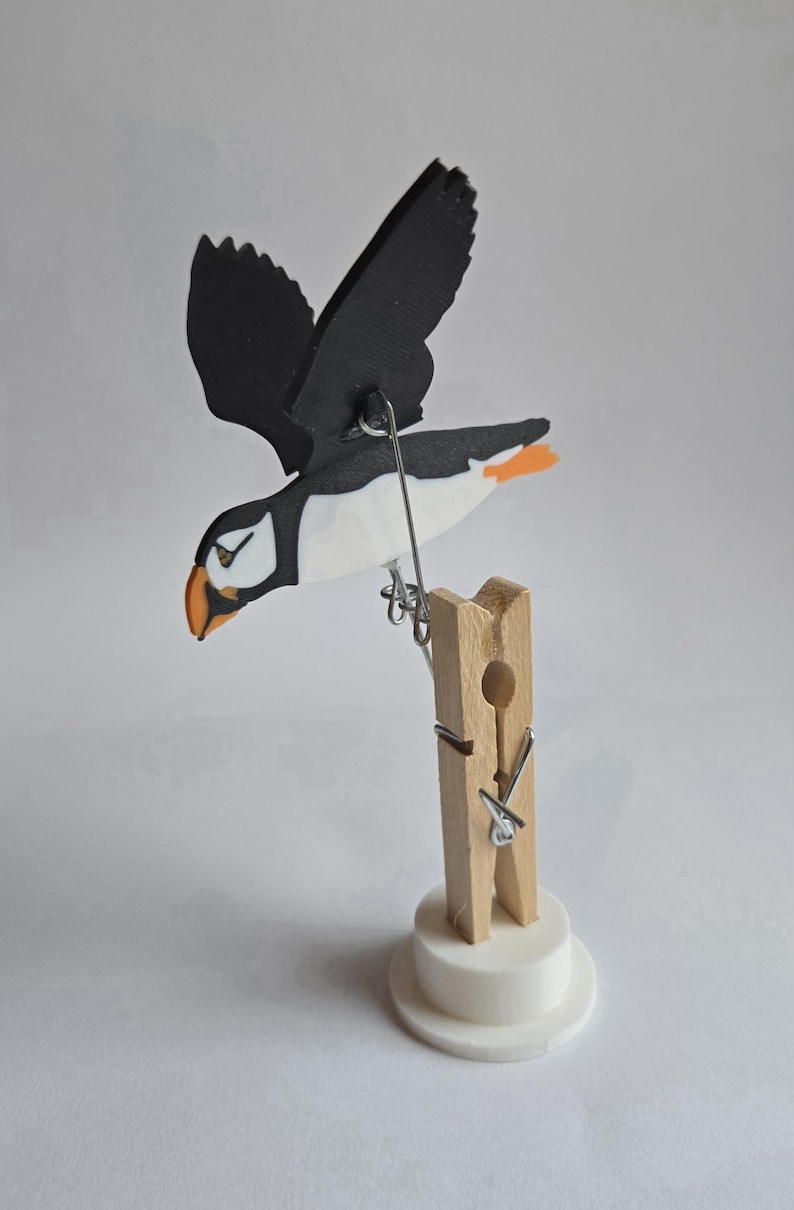 Puffin Peg Automaton Kit 2026 Design - Etsy Canada