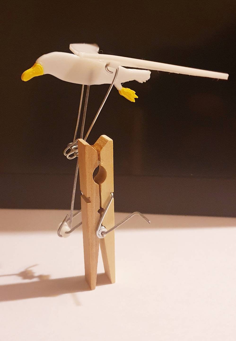 The Little Gull Peg Automaton Kit - Etsy UK