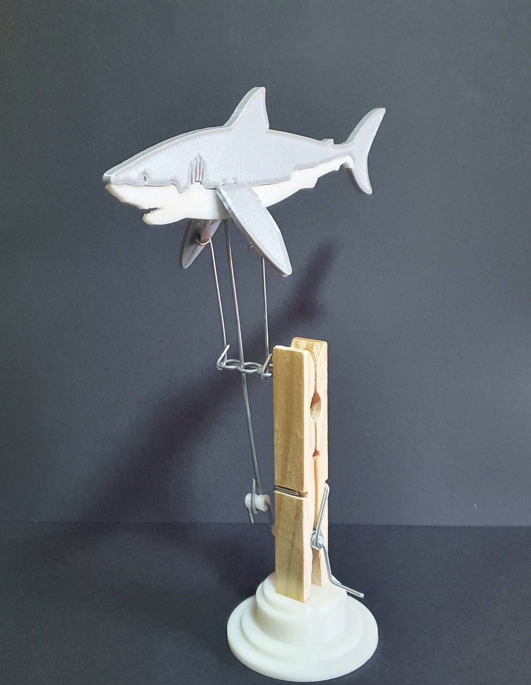 Great White Shark Automaton Kit with Stand - Etsy