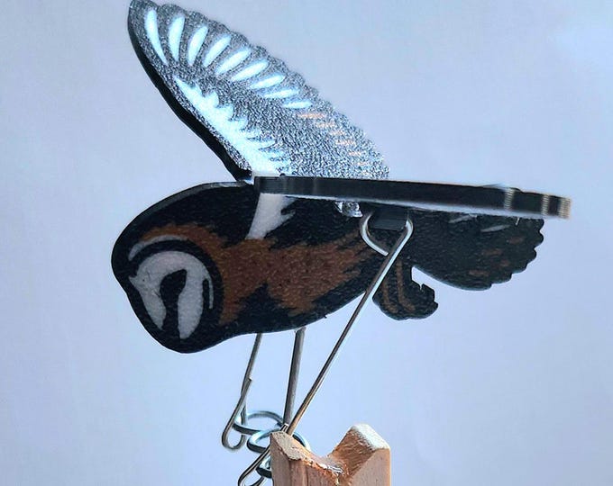 Wooden Automaton Flock of Four Birds Flying Parallel Mechanical Bird ...