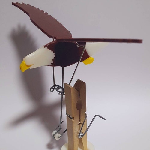 The Bald Eagle Peg Automaton Kit - Etsy