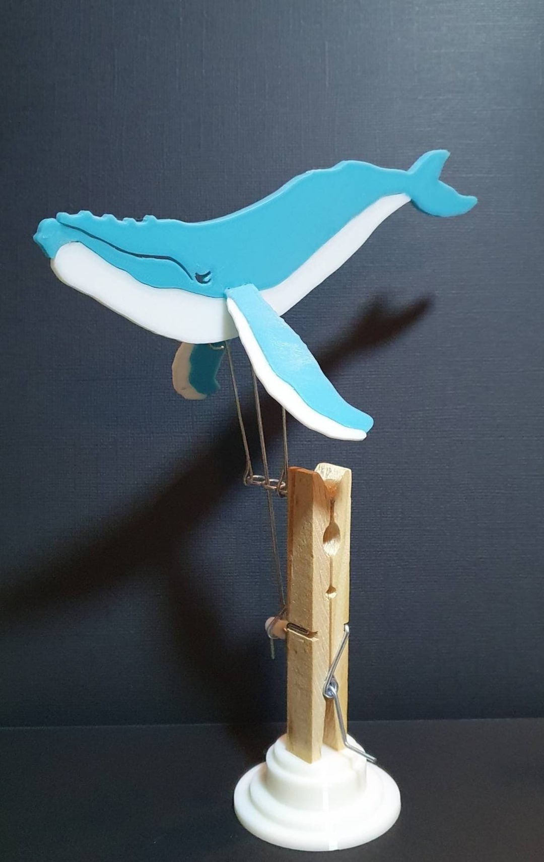 Large Peg Whale Automaton Kit - Etsy