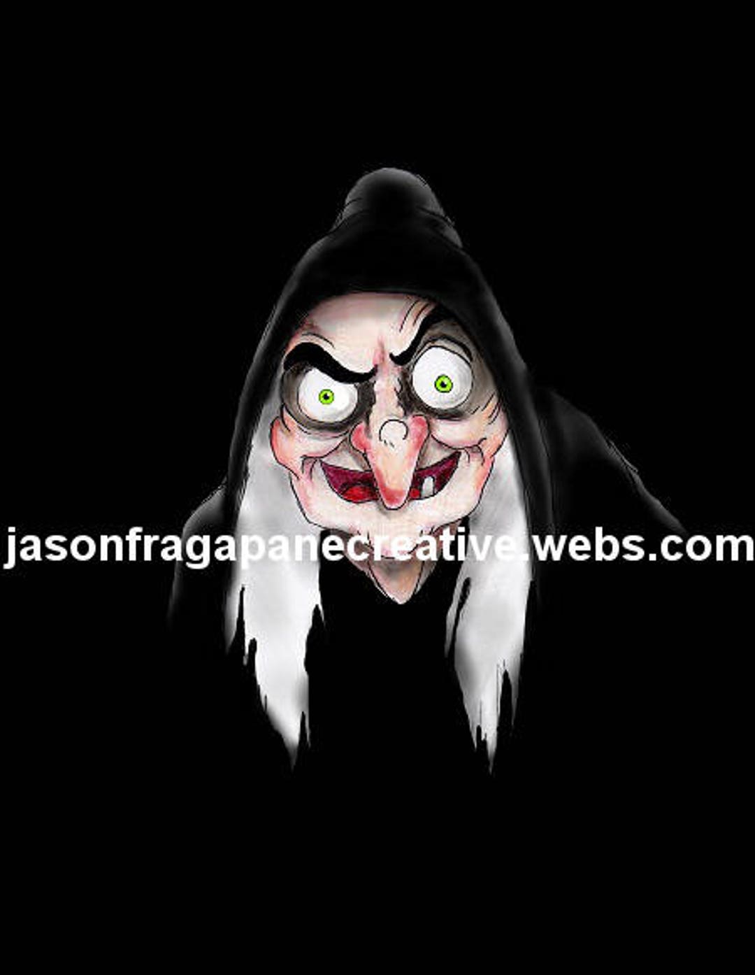 Disney SNOW WHITE Hag Witch Fan Art Photo Print - Etsy