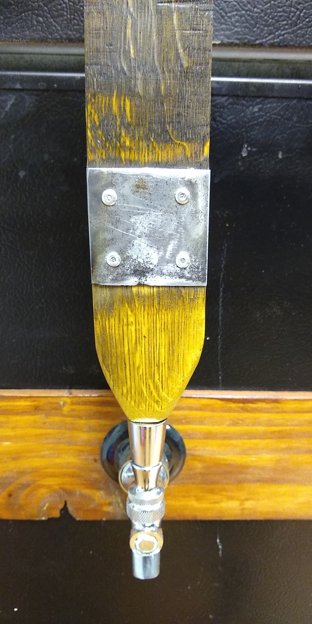 Bourbon Barrel Stave Beer Tap Handle With Riveted Barrel Ring - Etsy