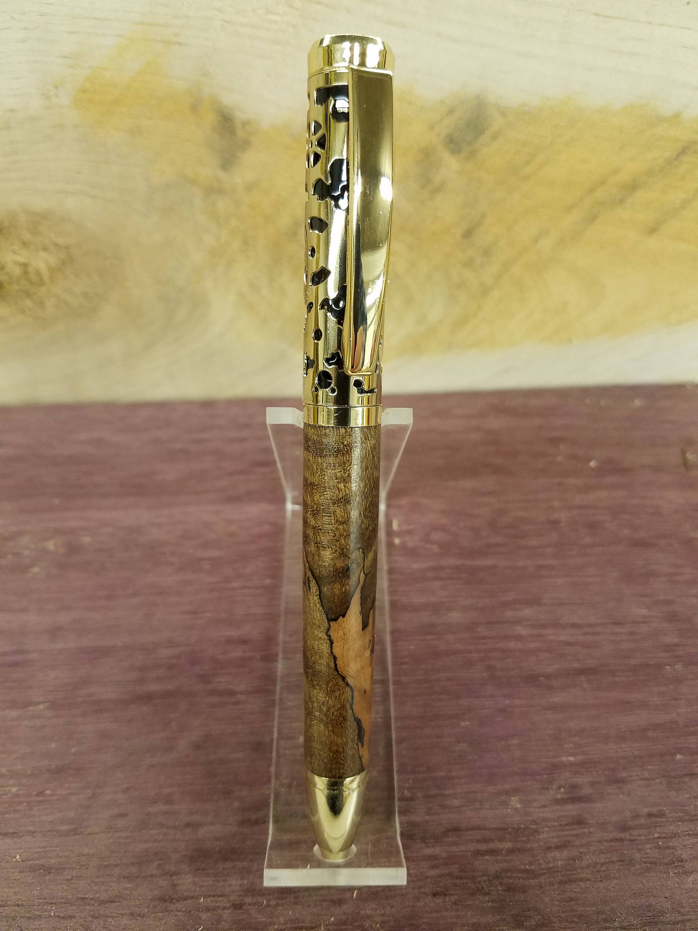 Filigree Twist Pen Made From Burl - Etsy UK