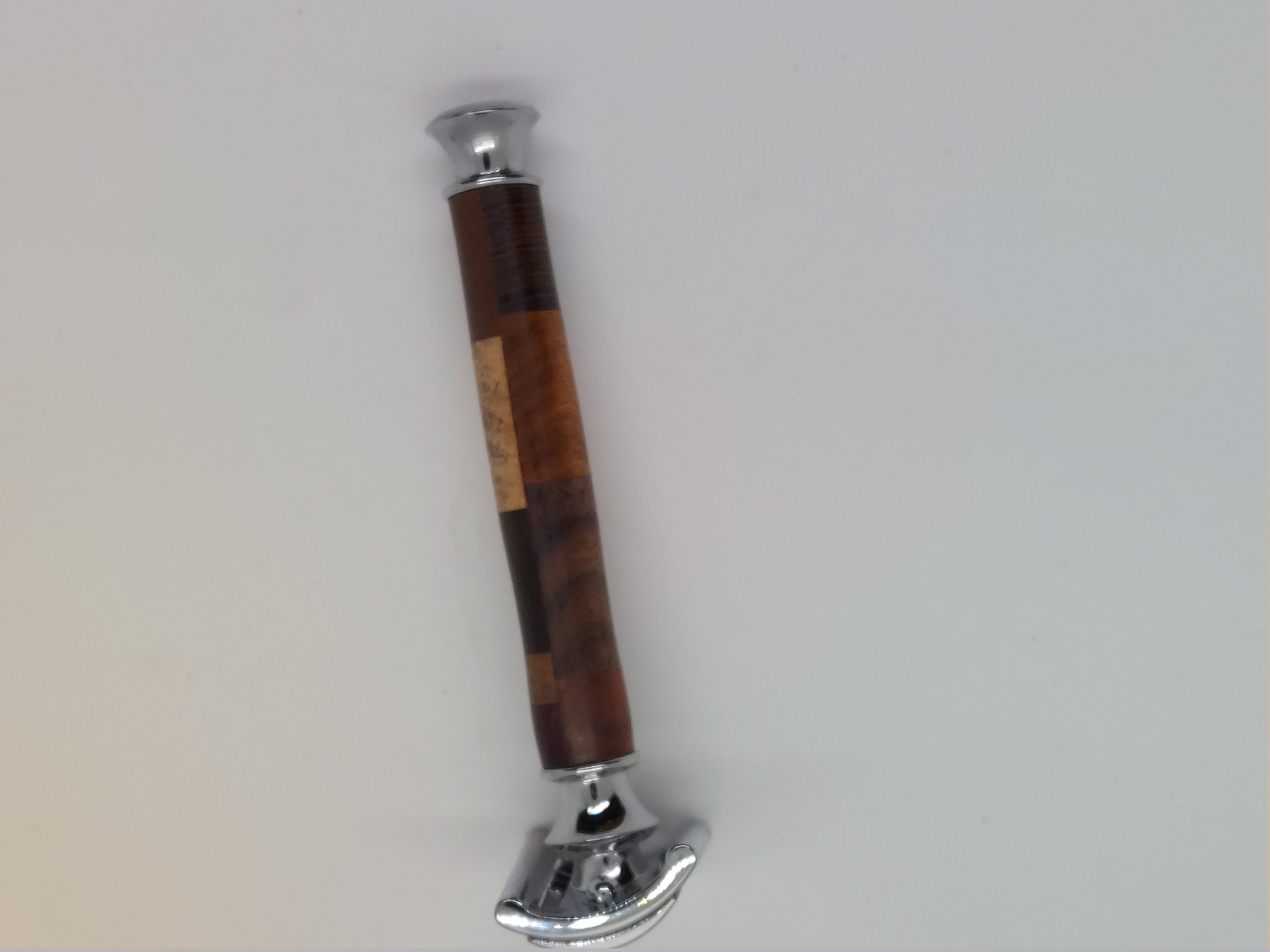 Double edged safety razor set with razor stand and badger | Etsy