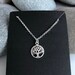 Sterling Silver Tree of Life Chain Bracelet. Delicate Tree of - Etsy