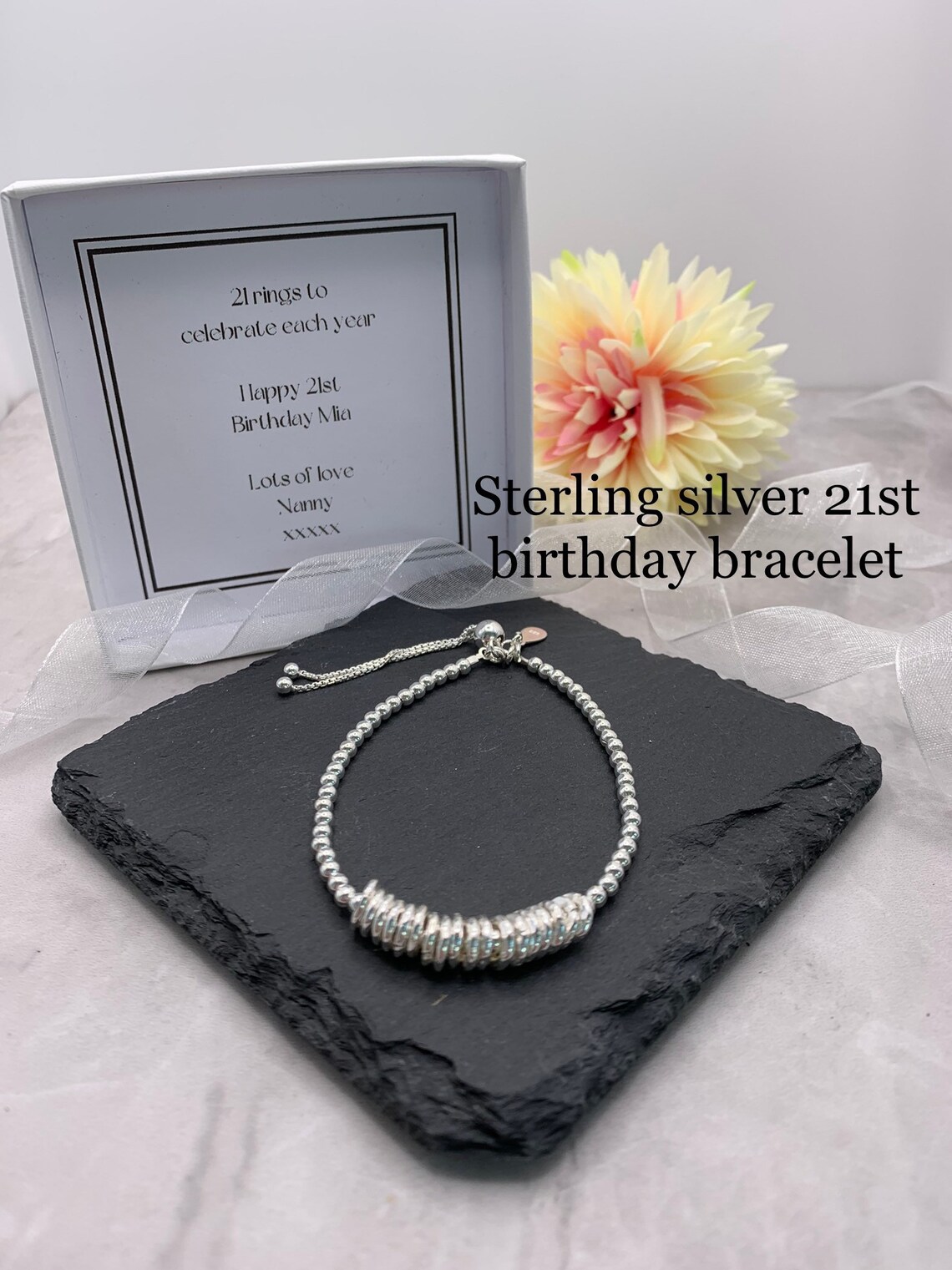 21st Birthday Bracelet. 21st Birthday Gift. Special Birthday - Etsy