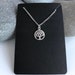Sterling Silver Tree of Life Chain Bracelet. Delicate Tree of - Etsy