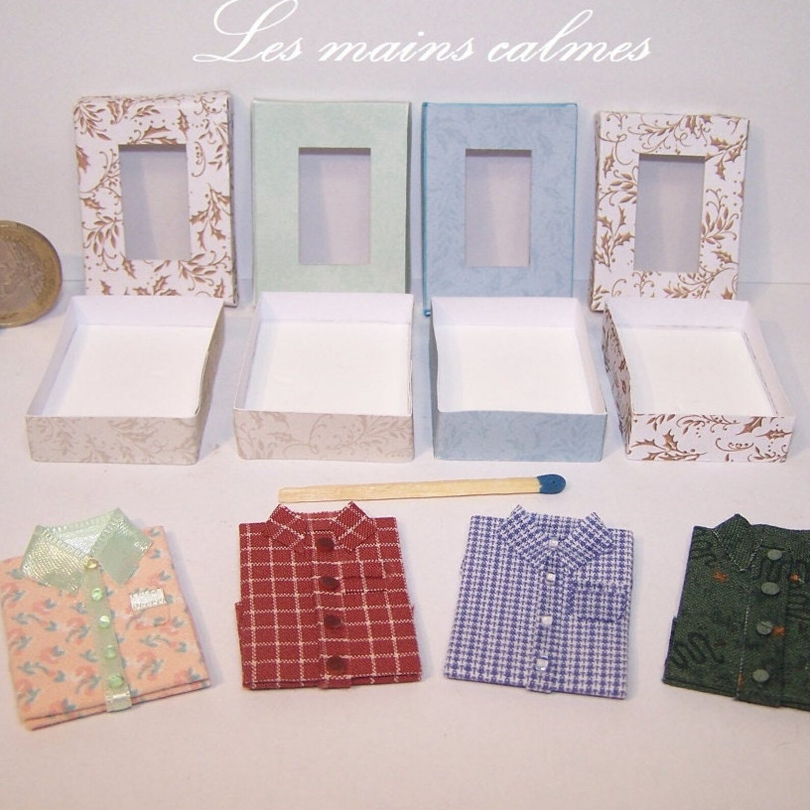 Miniature Shirts 10 and 12eme - Etsy