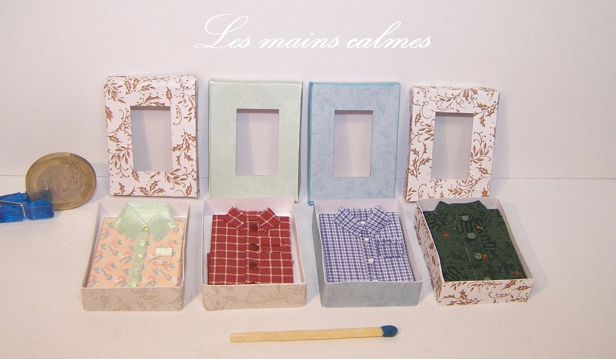 Miniature Shirts 10 and 12eme - Etsy