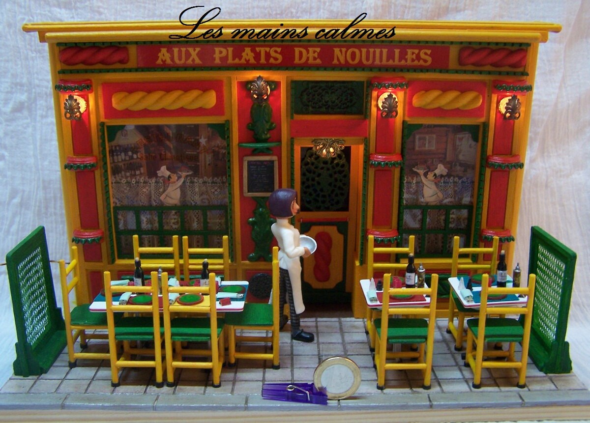 Restaurant Miniature | Etsy
