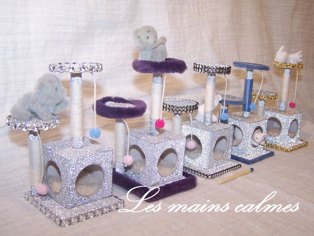 Cat Tree Miniature "star" 10eme 12eme - Etsy