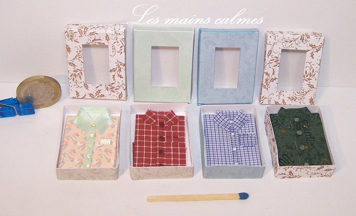 Miniature Shirts 10 and 12eme - Etsy