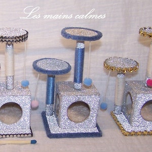 Cat Tree Miniature "star" 10eme 12eme - Etsy