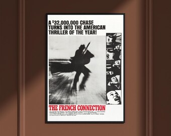 The French Connection Movie Car Poster Art Print A3 Cars and - Etsy
