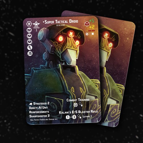 Super Tactical Droid kalani Legion Custom Alt Card - Etsy