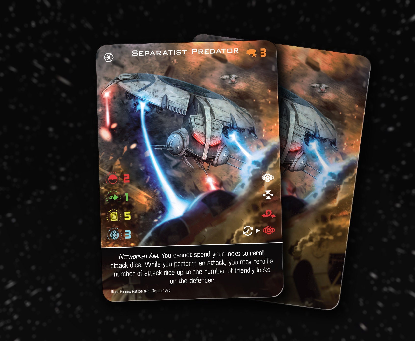 SeparatistIsche Predator HMP Droid Gunship X-Wing zweite | Etsy