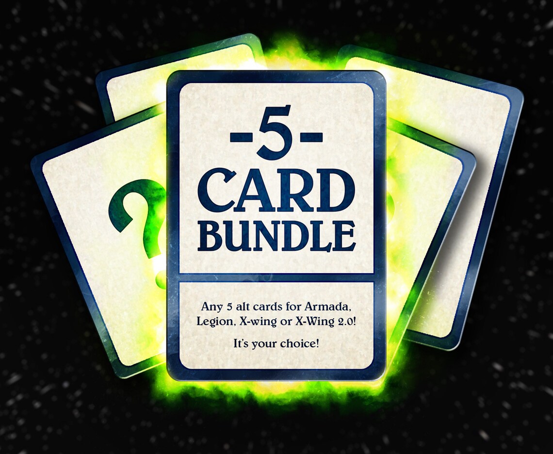 5 Card Bundle - Etsy UK