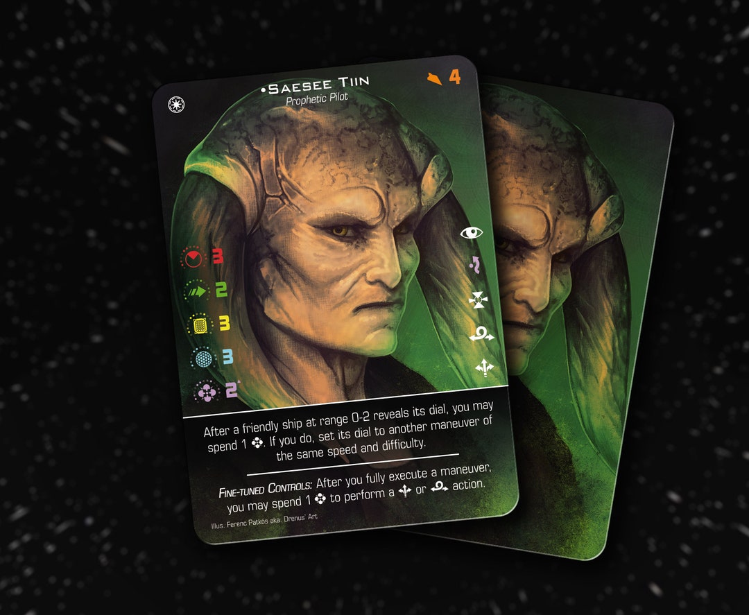 Saesee Tiin (delta-7b Aethersprite) - X-wing Second Edition - Custom ...