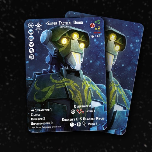 Super Tactical Droid kalani Legion Custom Alt Card - Etsy