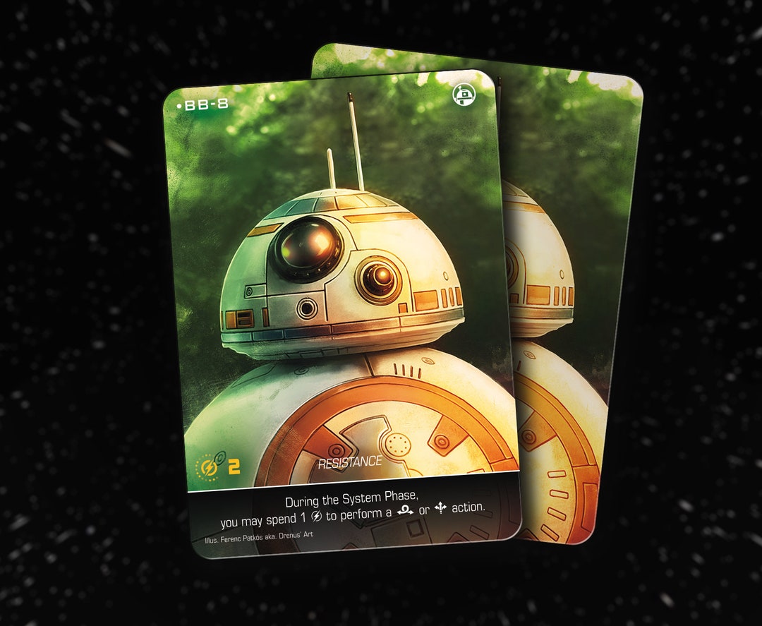 BB-8 X-wing Second Edition Upgrade Custom Alt Card - Etsy