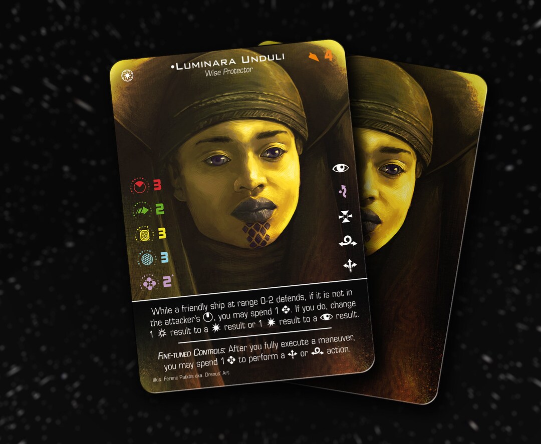 Luminara Unduli (delta-7b Aethersprite) - X-wing Second Edition ...