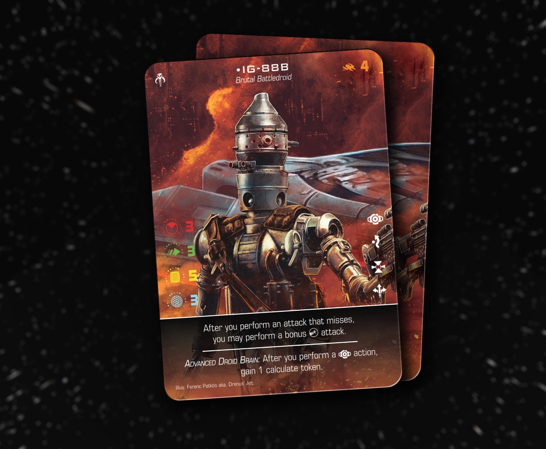 IG-88B (aggressor Assault Fighter) - X-wing Second Edition - Custom Alt ...