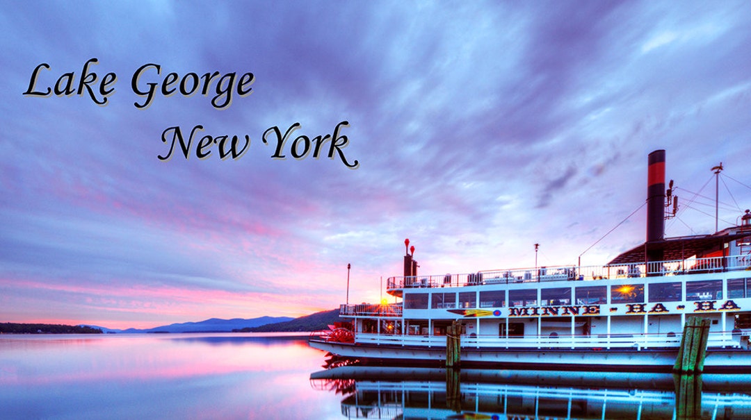 Lake George Picture, Lake George Photo, Sunrise Print, Landscape ...