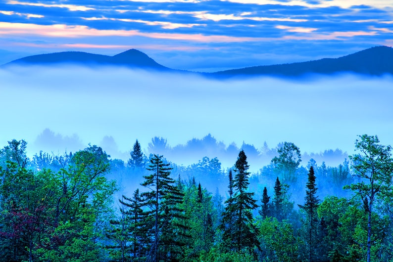 Adirondack Mountain Print, Adirondack Decor, Fine Art, Nature ...