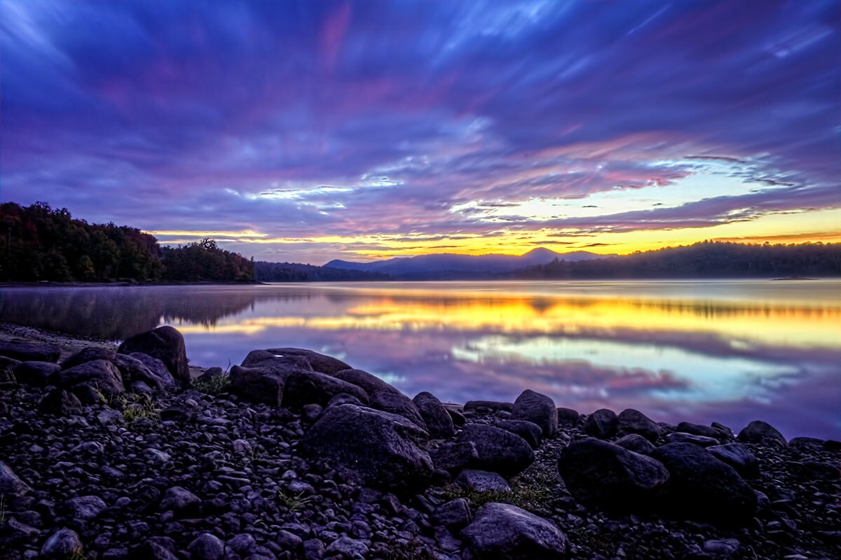 Sunrise Photo, Sunup Picture, Indian Lake, Adirondack Dawn, Adirondack ...