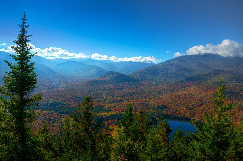 Landscape Photograph, Adirondack Mountains, Landscape Print, Adirondack ...