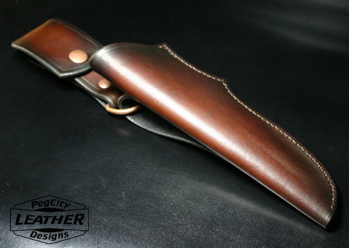 Left Handed Knife Sheath / Excellent Quality Durable Leather | Etsy