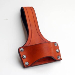 Strong Leather Belt Loop for Axe / Leather Axe Loop Can Be Made to Fit ...