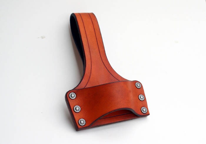 Strong Leather Belt Loop for Axe / Leather Axe Loop Can Be Made to Fit ...
